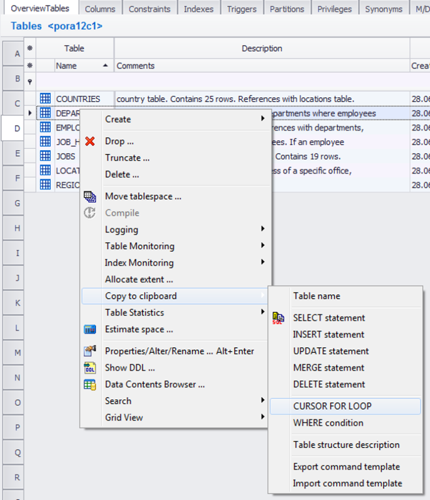 SQL and the Windows clipboard - KeepTool