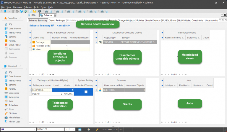 KeepTool - intuitive tools for Oracle application developers