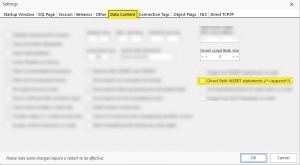 Oracle Bulk Insert Scripts